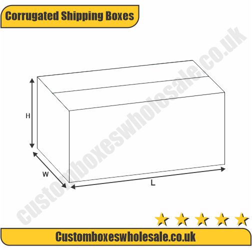Custom Corrugated Shipping Boxes | Coloured Corrugated Boxes