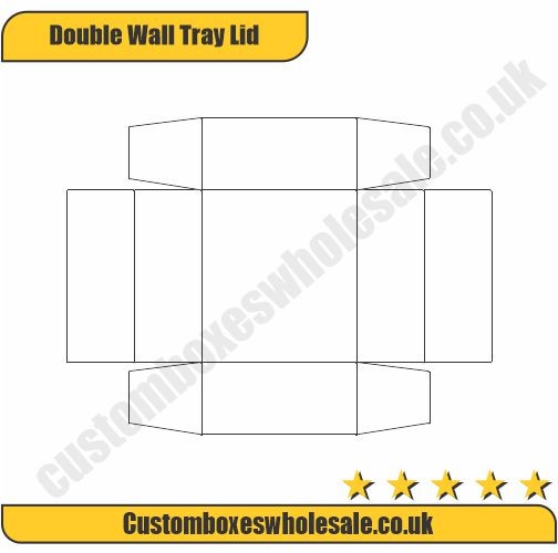 Custom Double Wall Tray Lid Boxes With Wholesale | Packaging