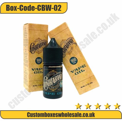 Custom E-Liquid Boxes Wholesale UK | Vape Juice Packaging